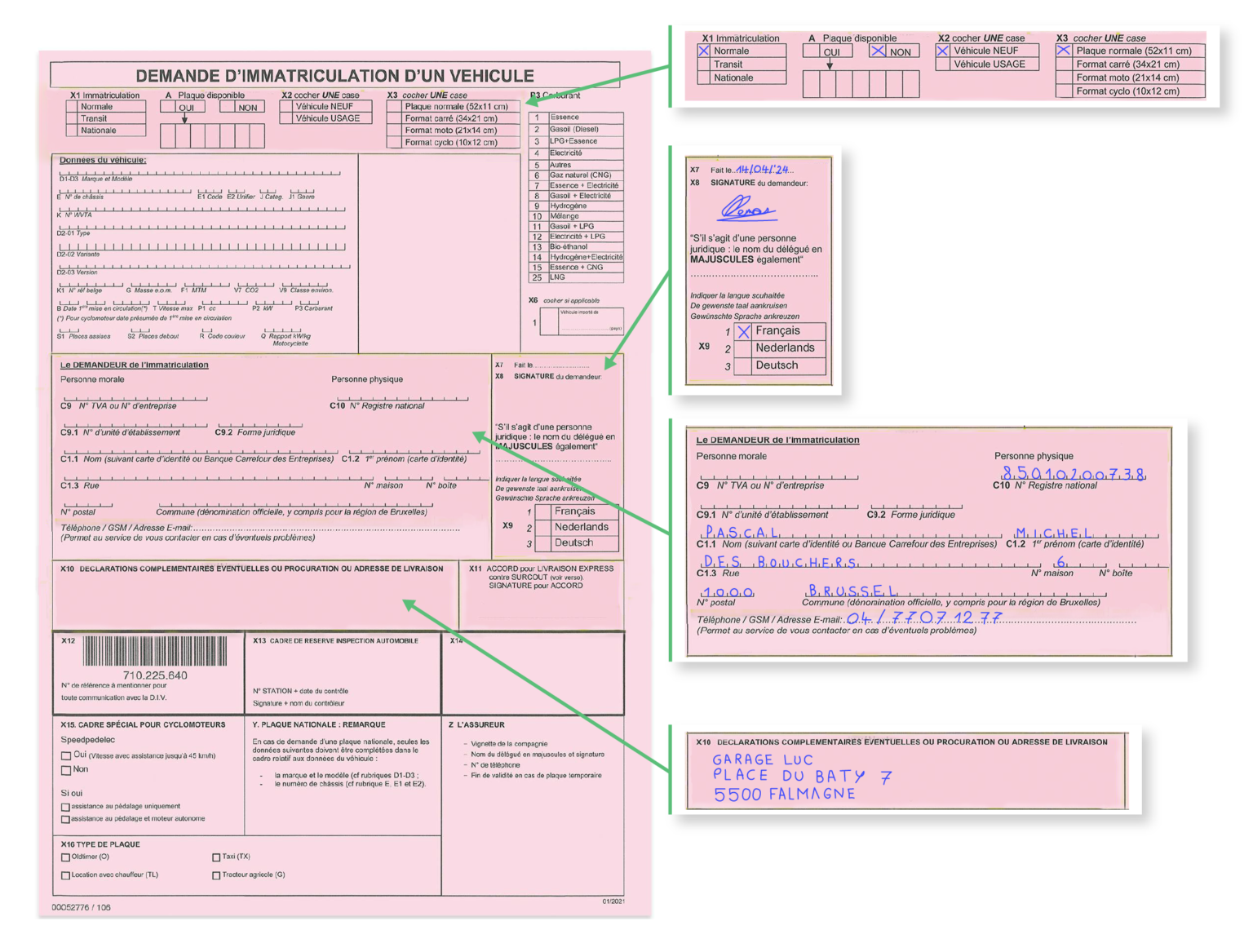 Qu'est-ce que le formulaire rose ? - Assurances.be
