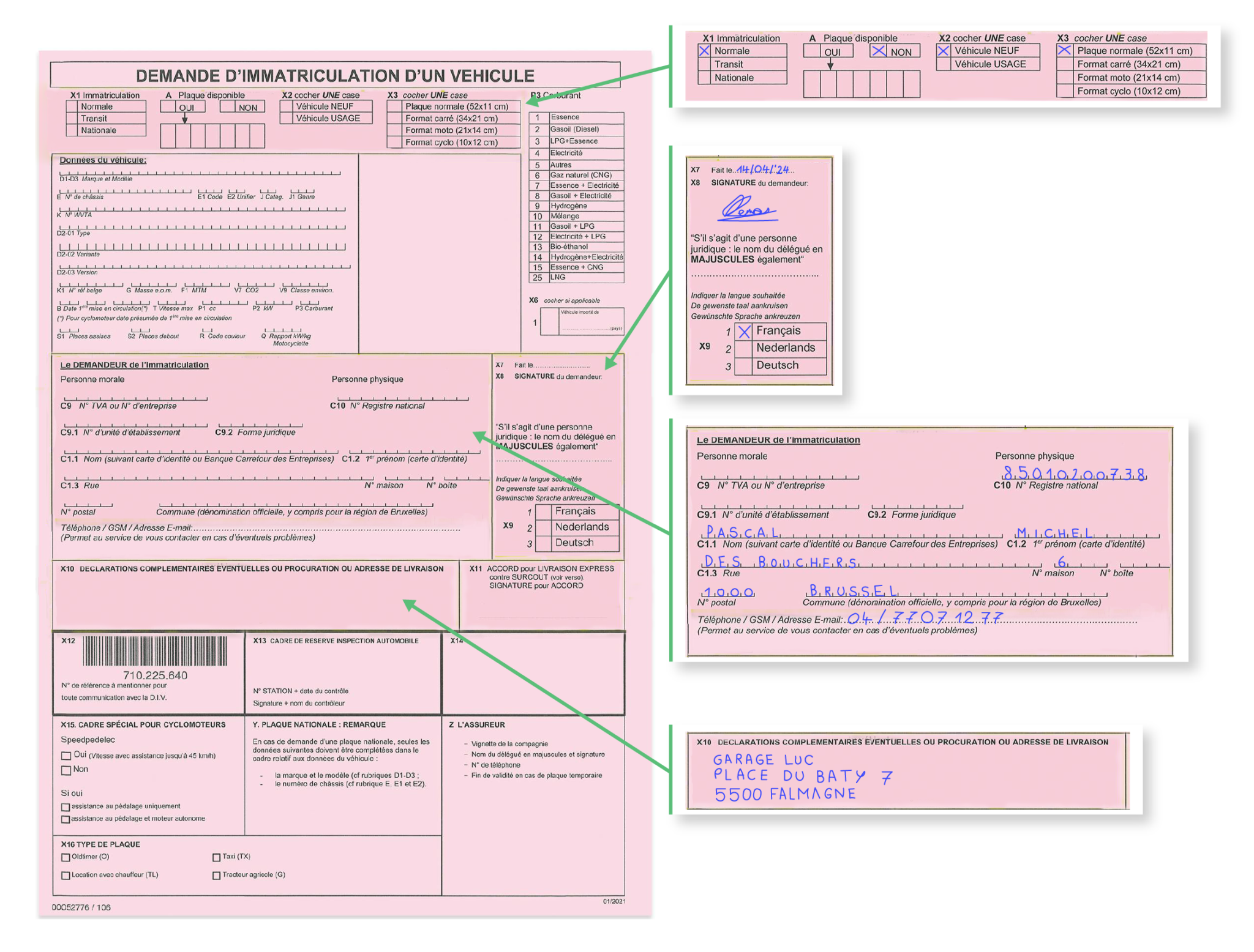 Qu'est-ce que le formulaire rose ? - Assurances.be